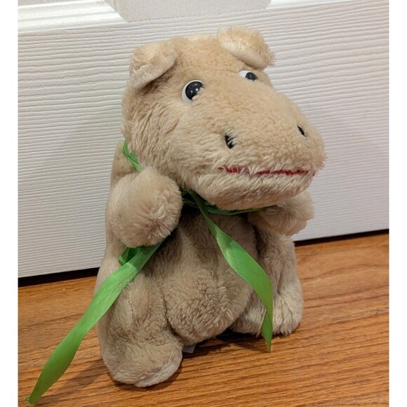 Daekor | Toys | Vintage Daekor 979 Tan 9 Pot Belly Hippo Hippopotamus ...
